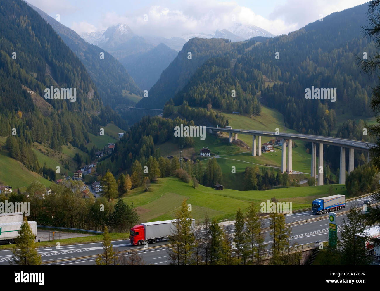 Brenner Pass Tirol Austria Stock Photo - Alamy