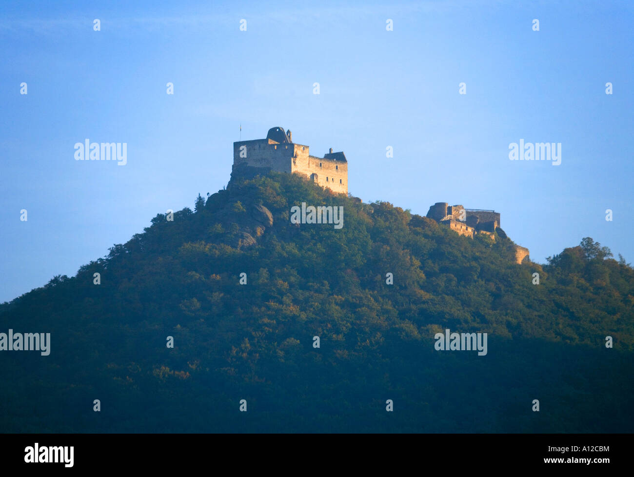 Aggstein Castle in Lower Austria Stock Photo - Alamy