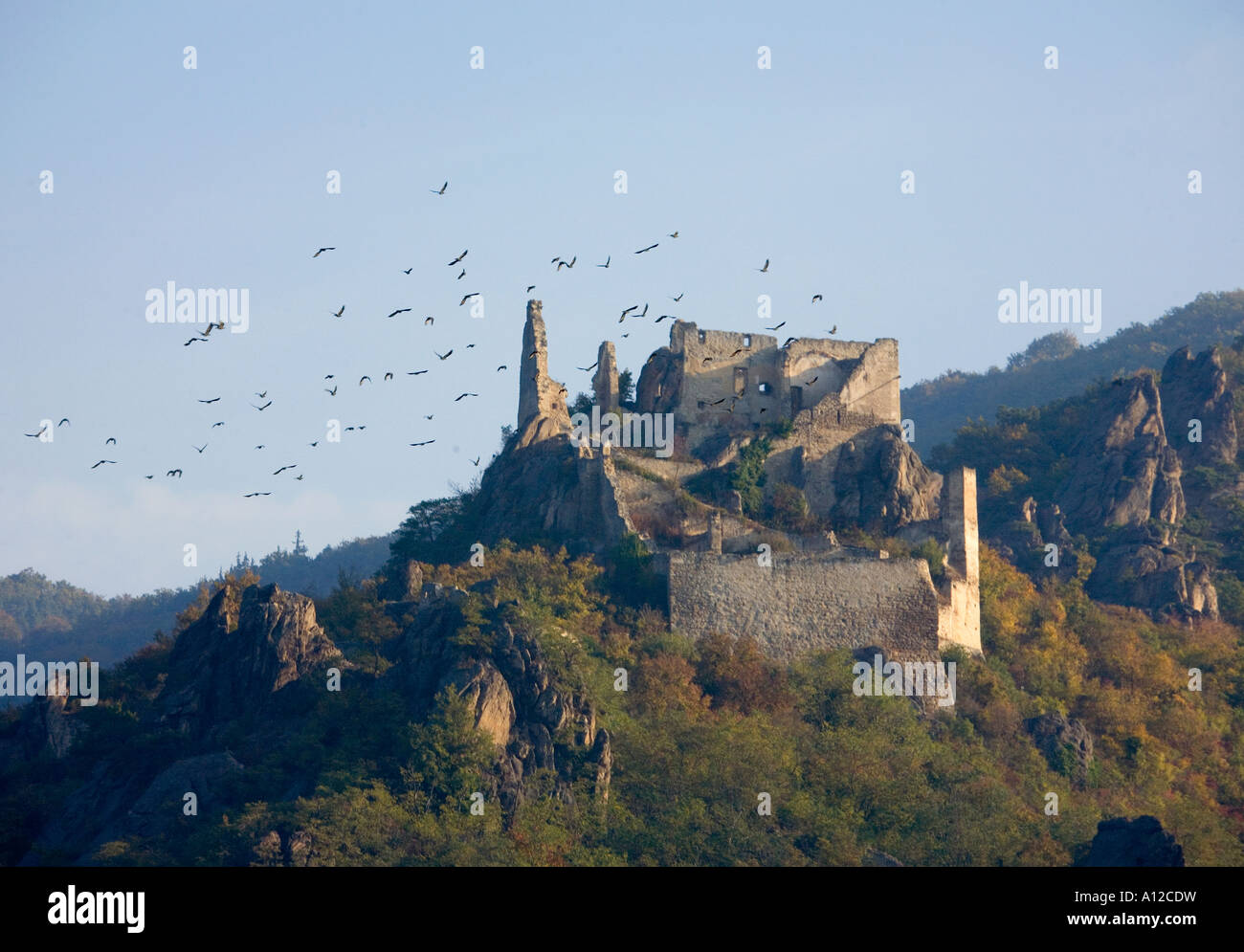 Durnstein Castle Wachau Lower Austria Stock Photo - Alamy
