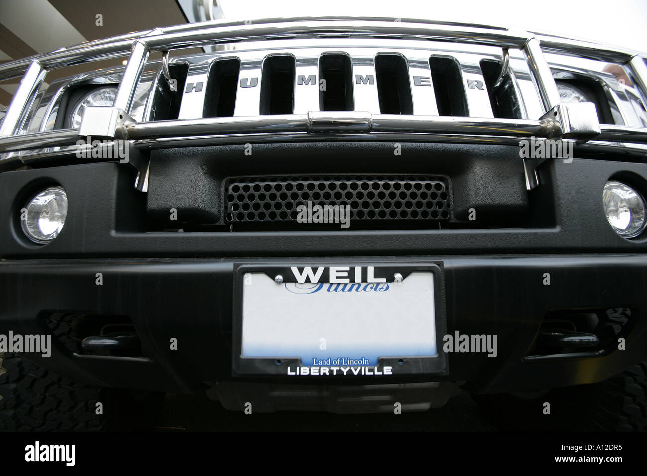 Hummer bull bars Stock Photo - Alamy