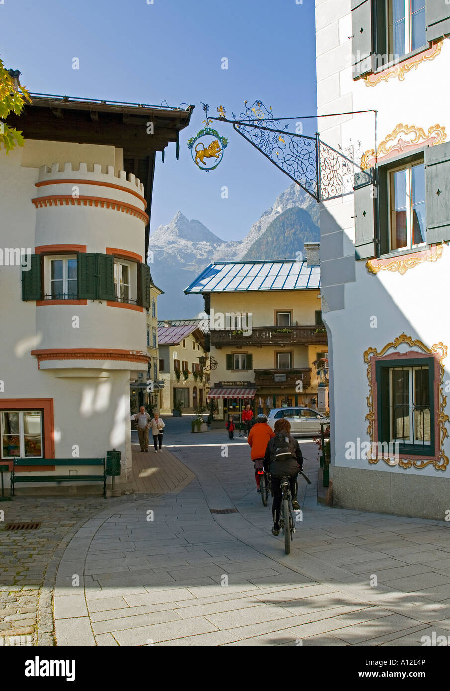 Lofer village Austria Stock Photo - Alamy