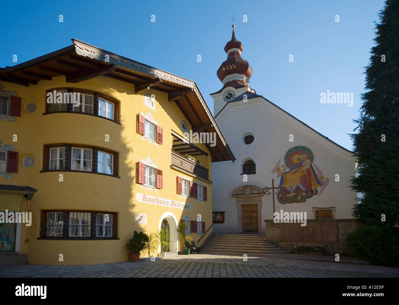 Lofer village Austria Stock Photo - Alamy