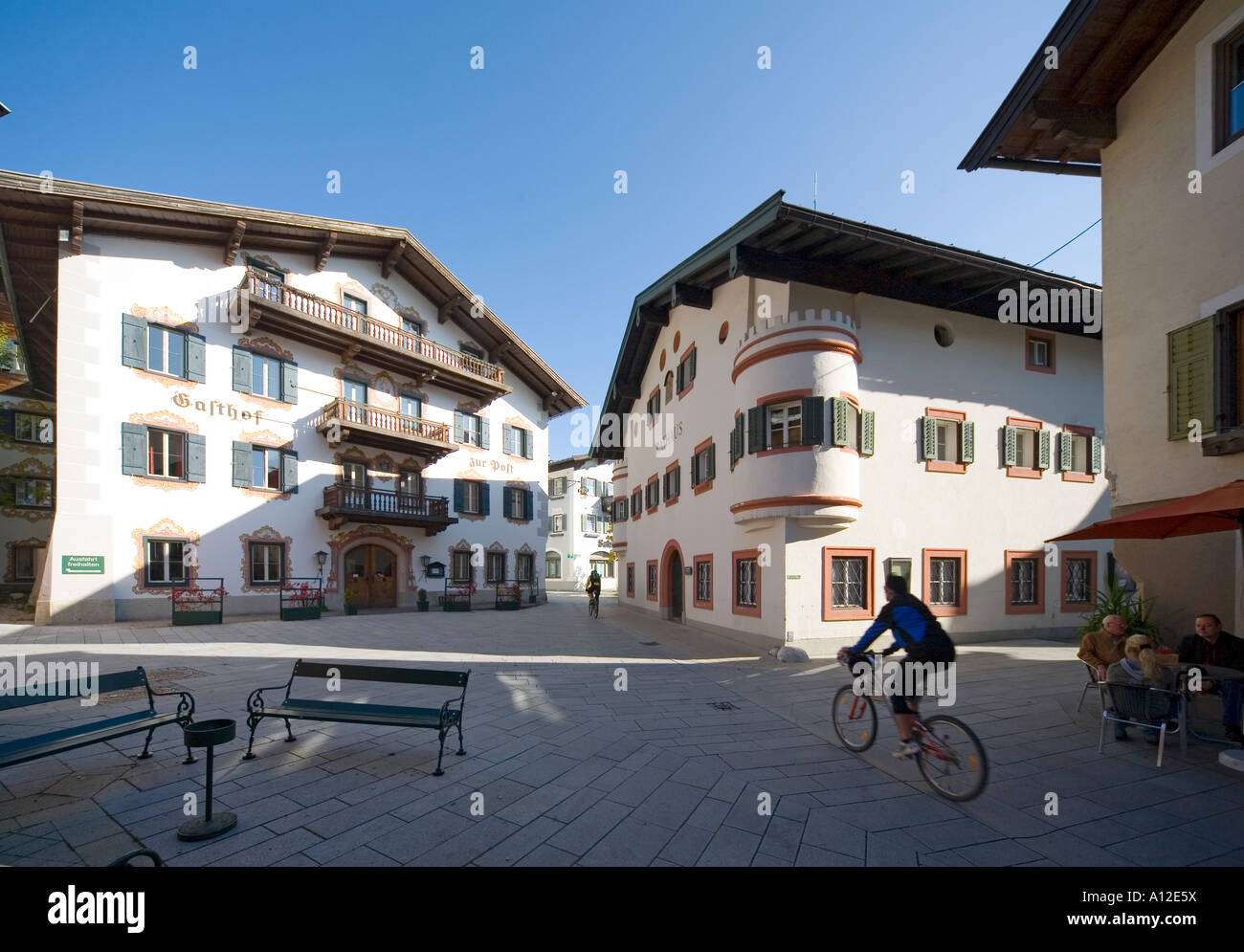 Lofer village Austria Stock Photo - Alamy