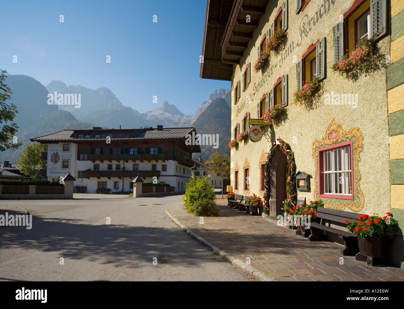 Lofer village Austria Stock Photo - Alamy