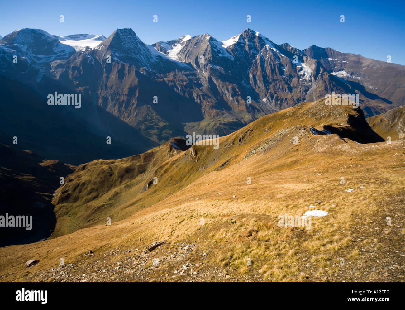 High Alps in Grossglockner Austria Stock Photo - Alamy