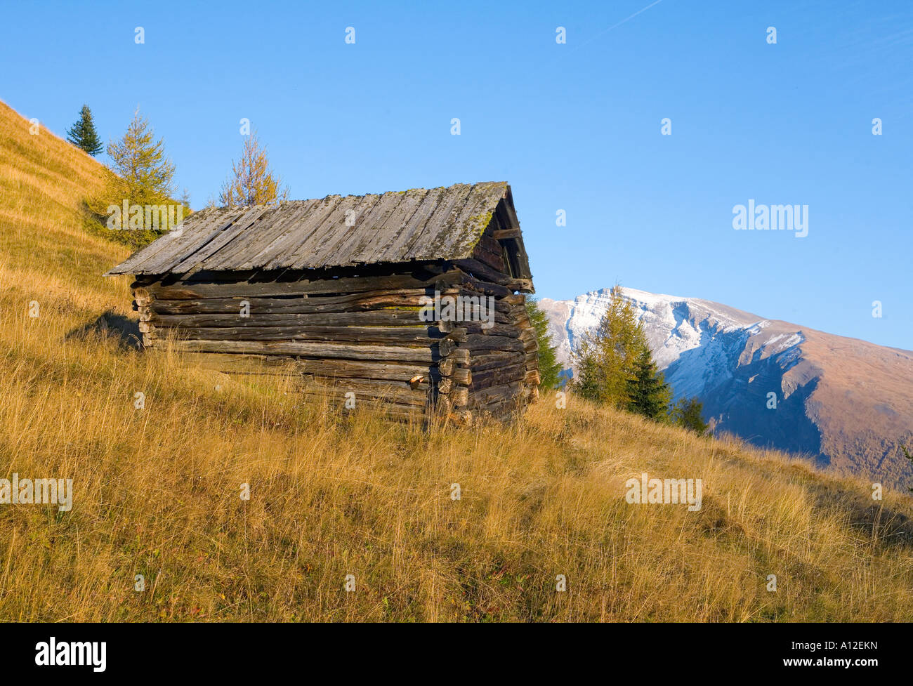 Alpine tourist shelter in hi-res stock photography and images - Alamy