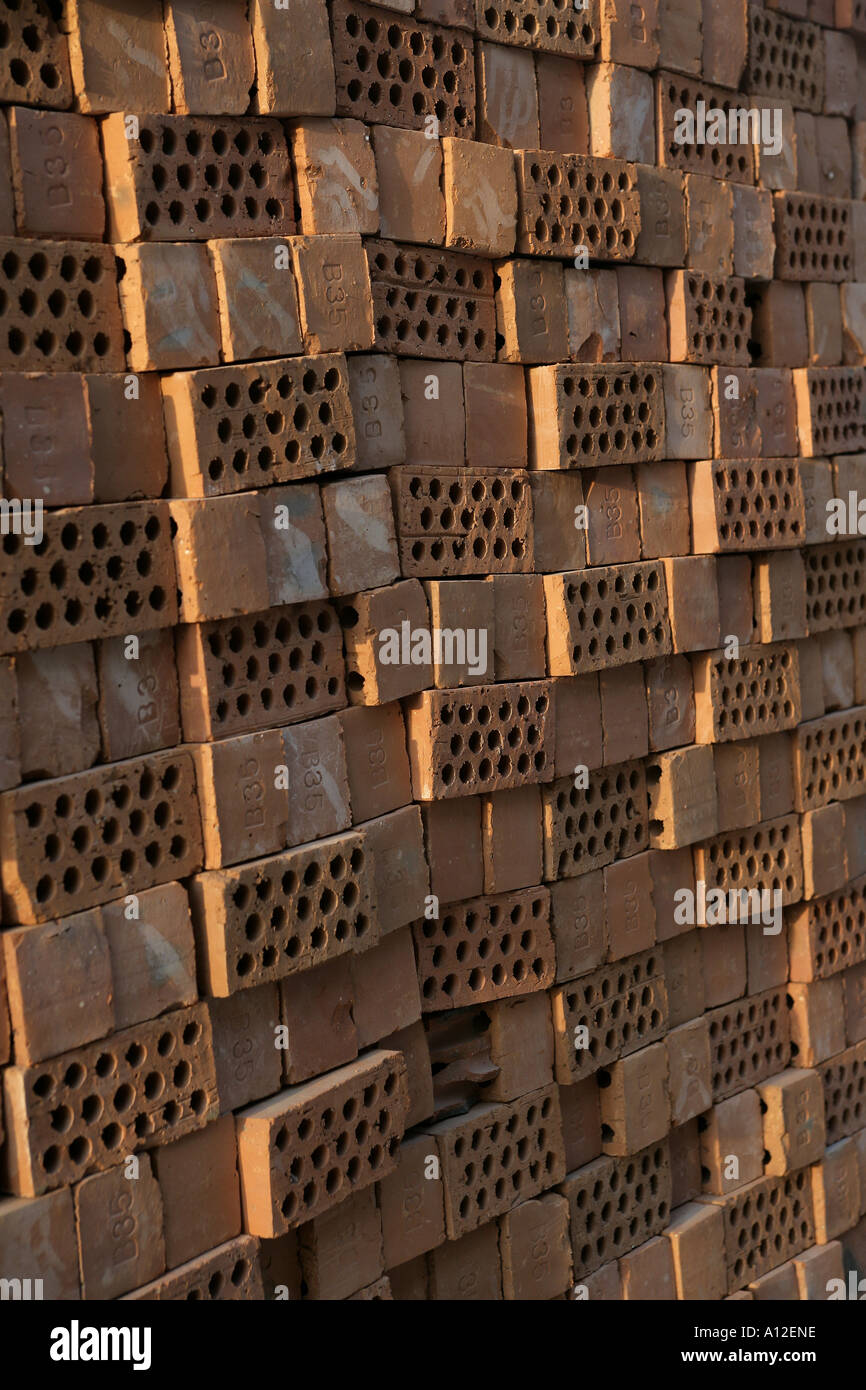 Pile of bricks Stock Photo - Alamy