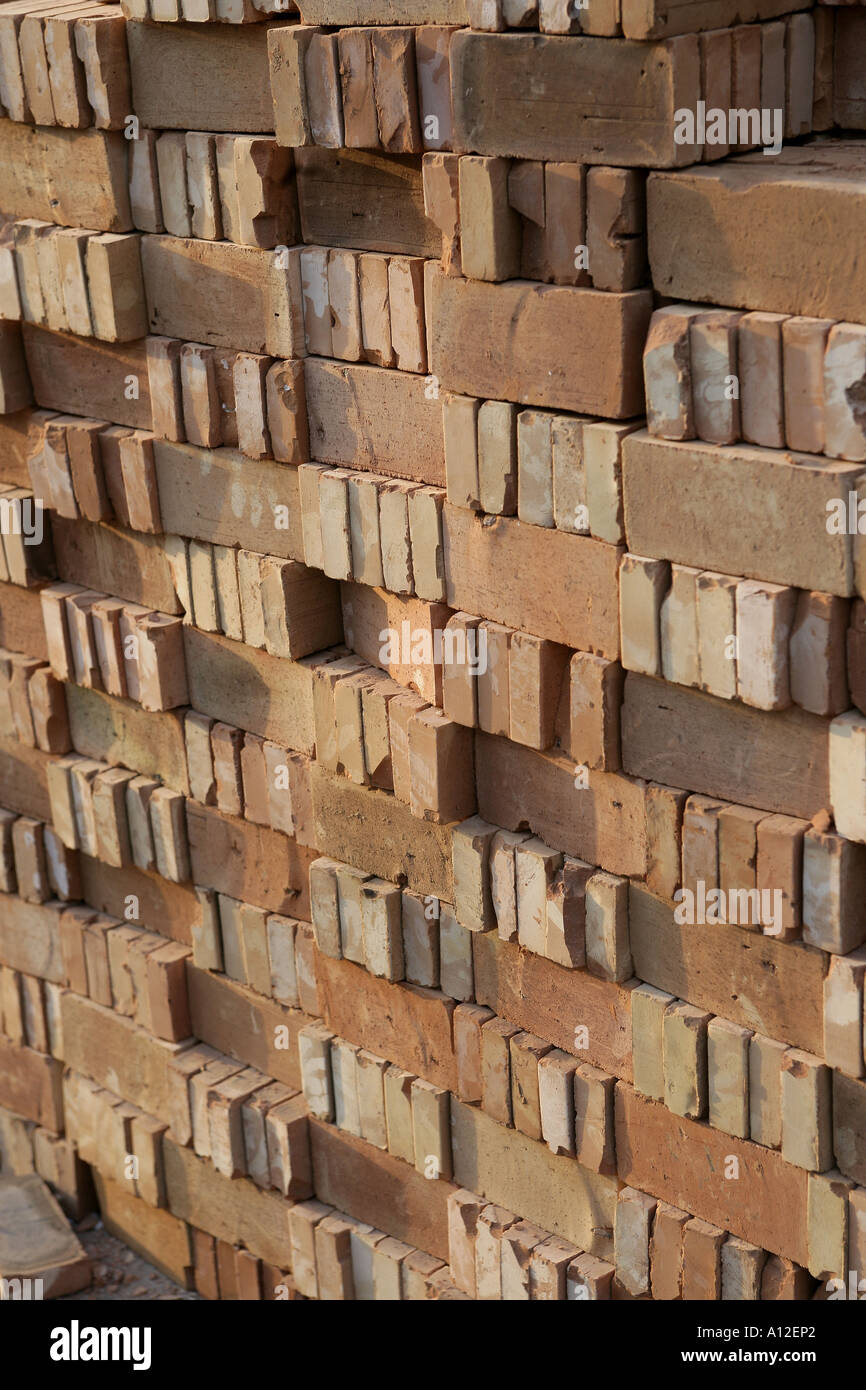 Pile of bricks Stock Photo - Alamy