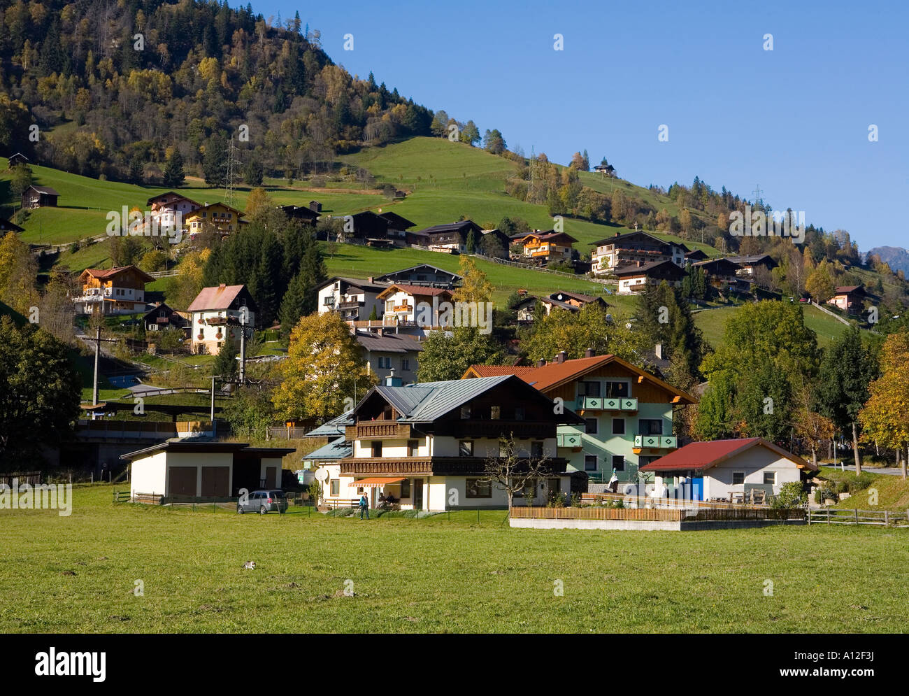 Mallnitz in Austria Stock Photo - Alamy