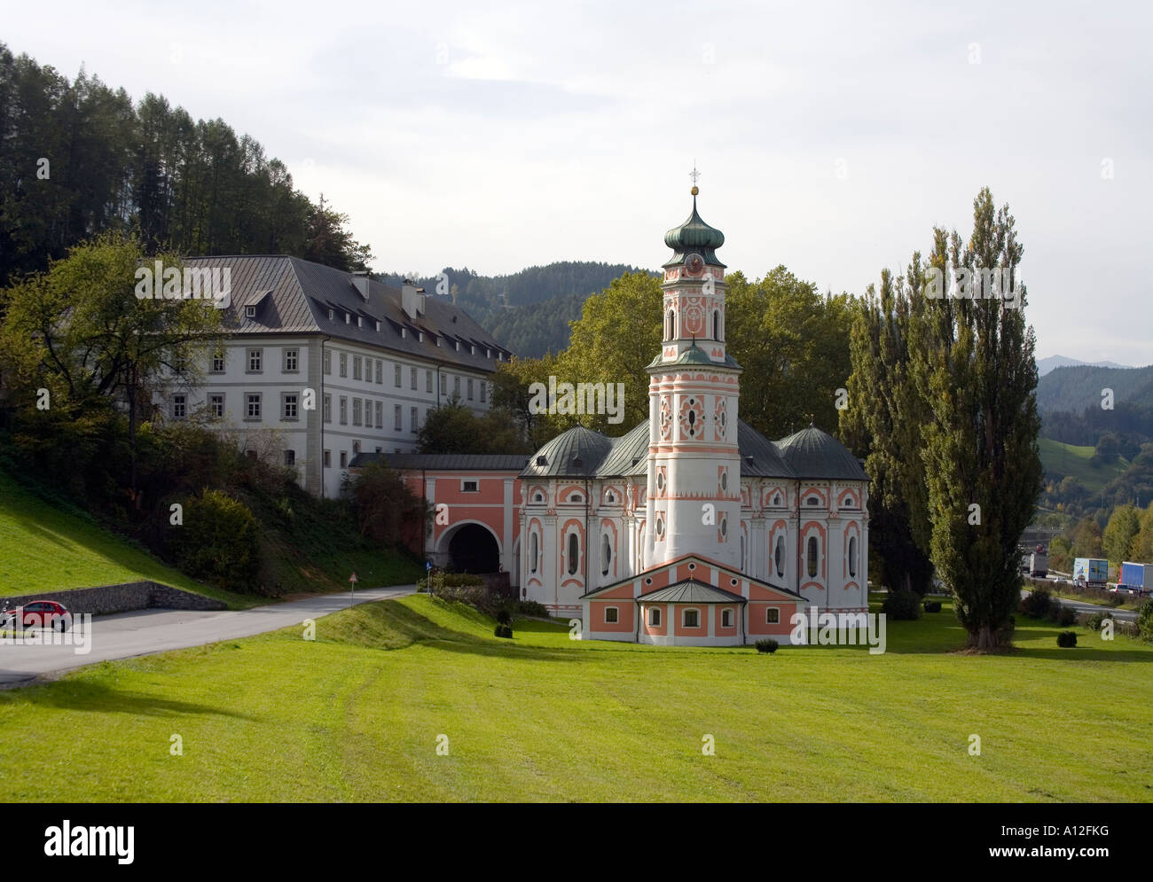Picturesque village Tulfes Rinn Austria Stock Photo - Alamy
