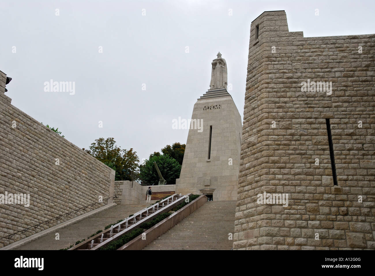 "WW1 Victory Monument, Verdun, northern France Stock Photo - Alamy