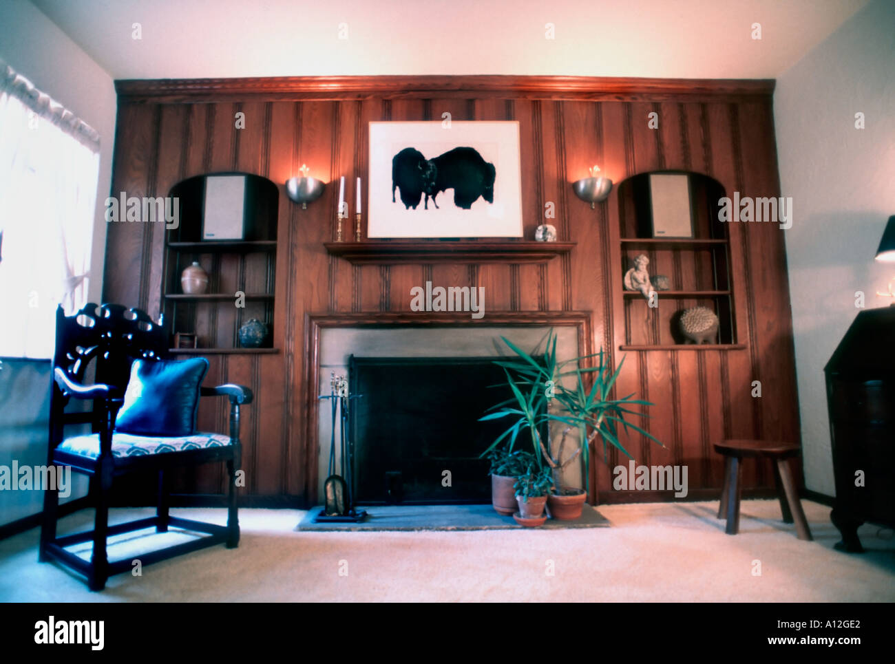 1980s middle class house hi-res stock photography and images - Alamy