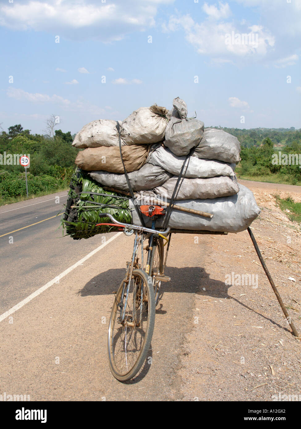 Overloaded bike africa hi-res stock photography and images - Alamy