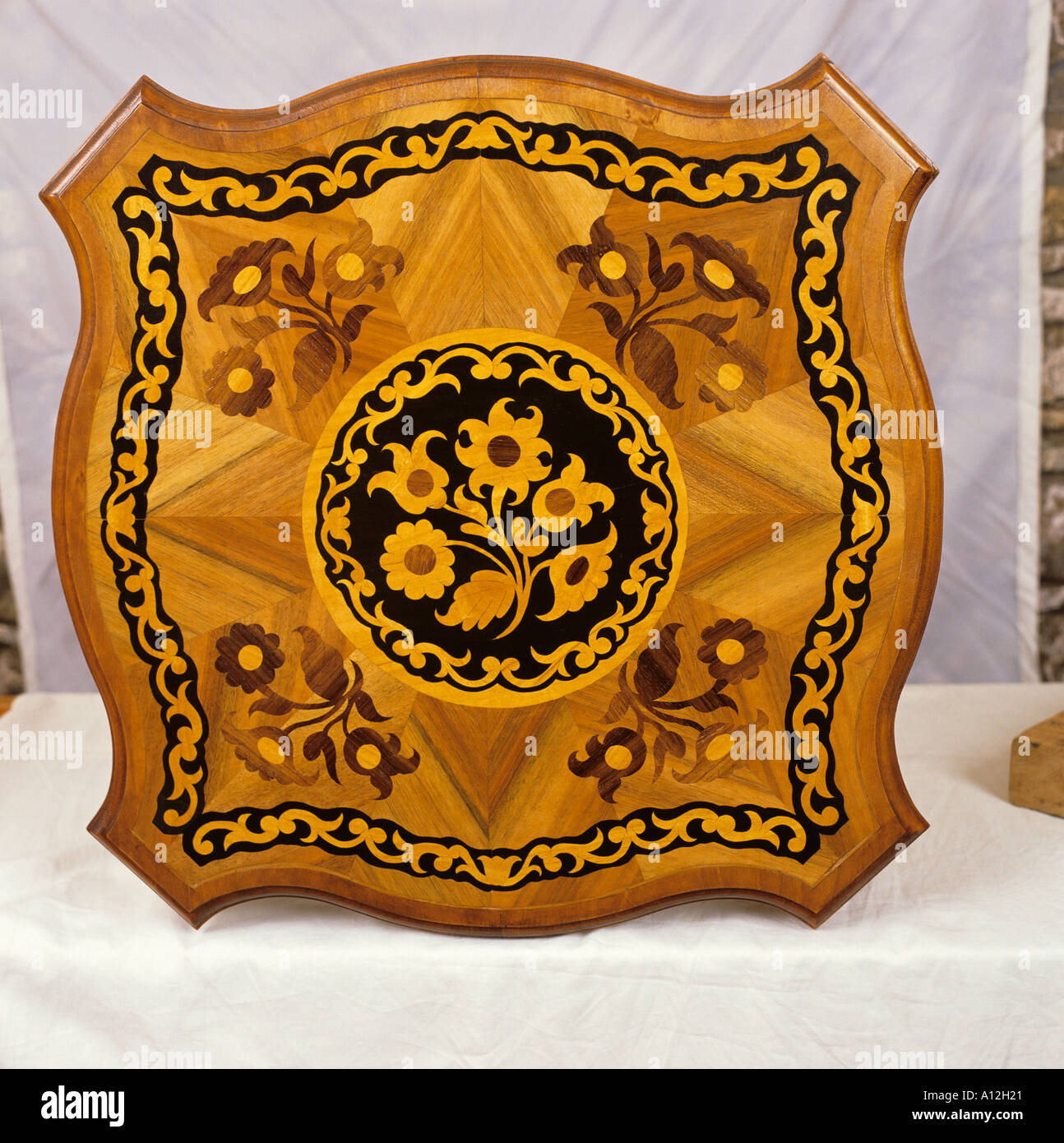 Inlay inlaid wood hi-res stock photography and images - Alamy