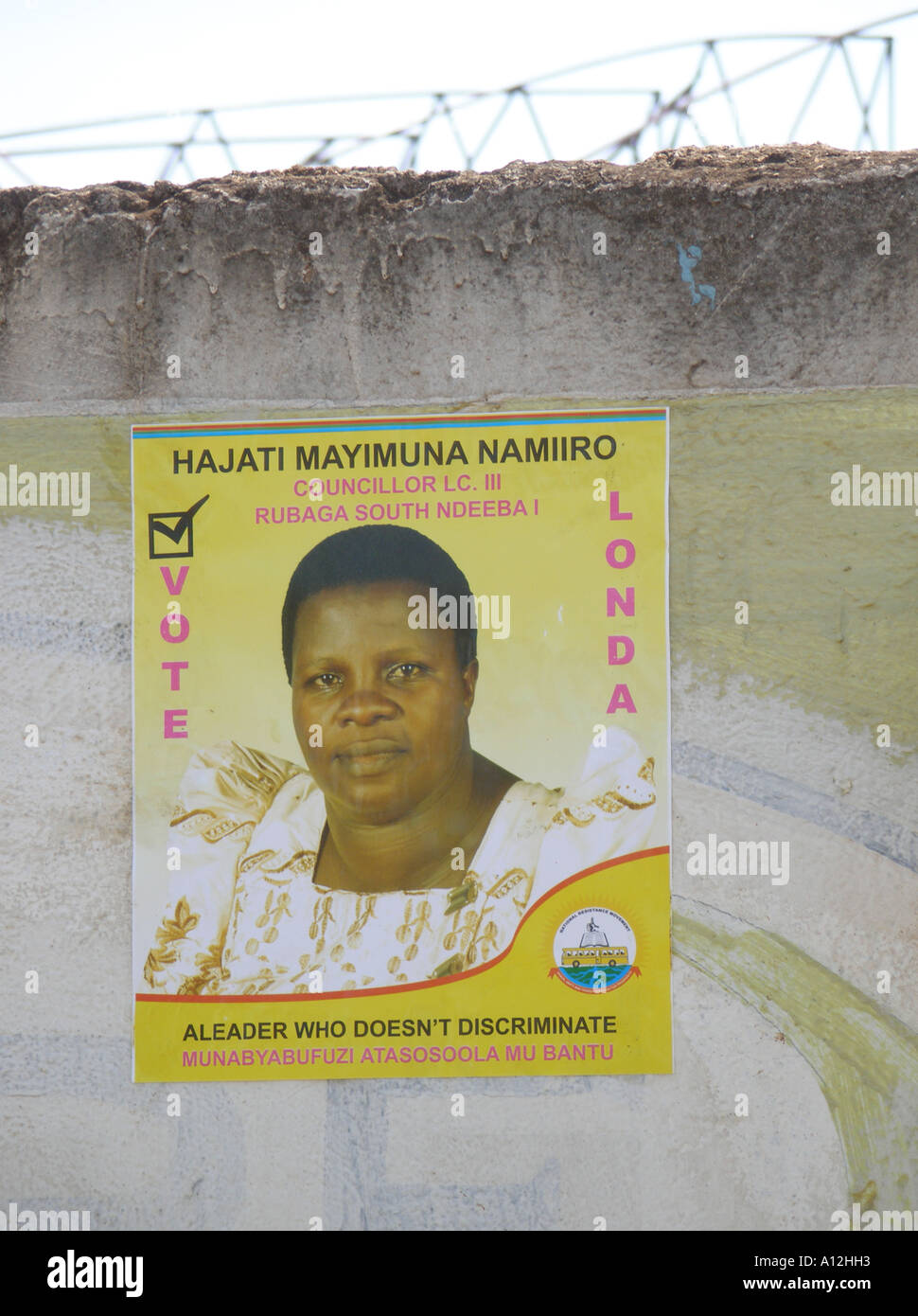 Local council election poster for Mayimuna Namiiro, Kampala, Uganda ...