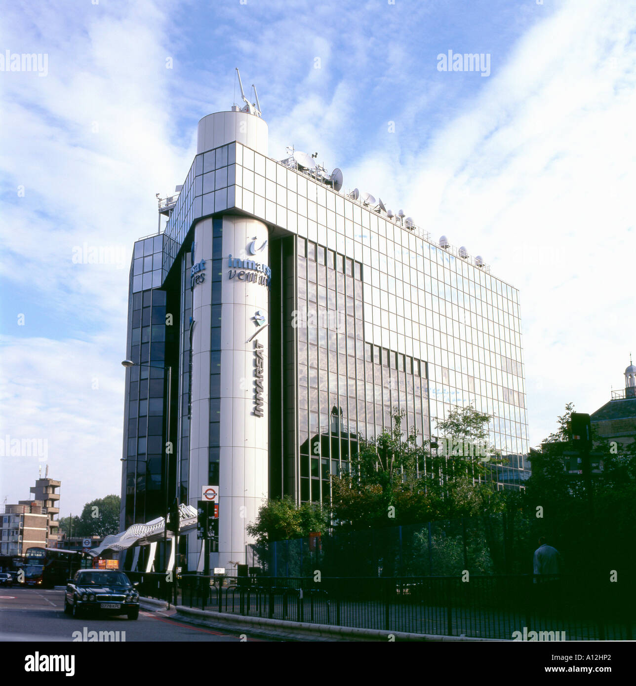 Marine satellite company Inmarsat Office Headquarters at Old Street ...