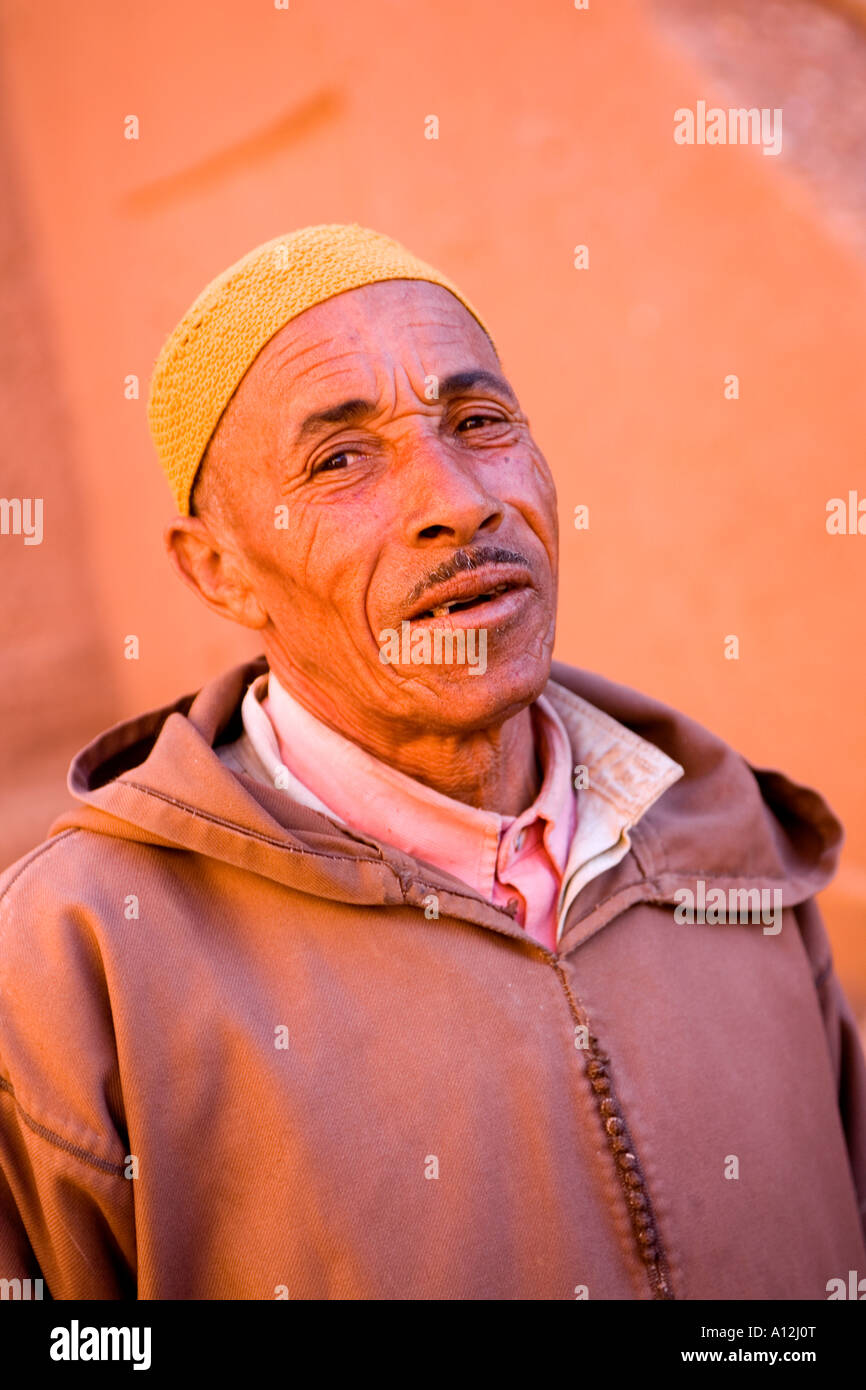 Portrait of a Berber man in Morocco Stock Photo - Alamy
