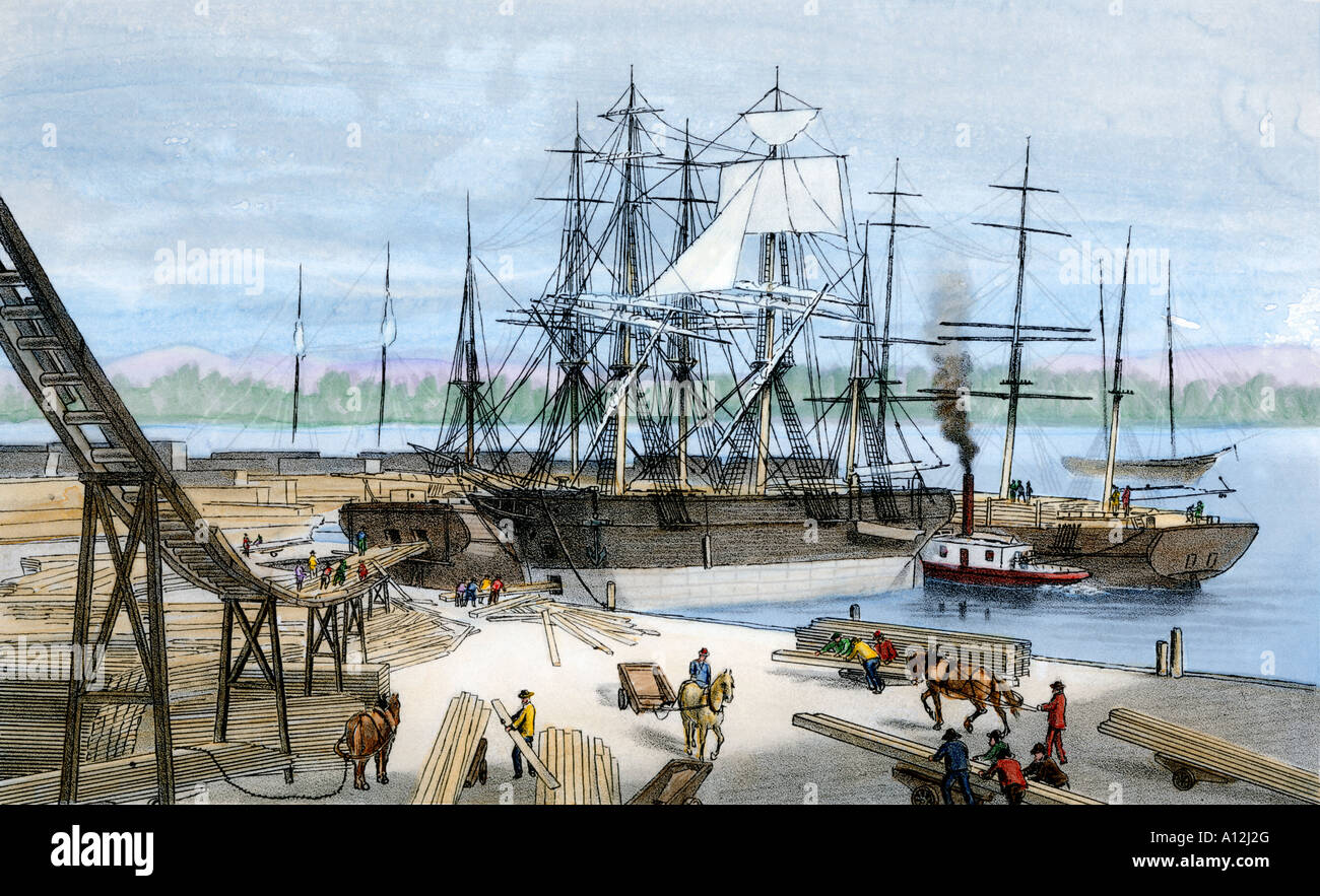 British american ship 1800s hi-res stock photography and images - Alamy