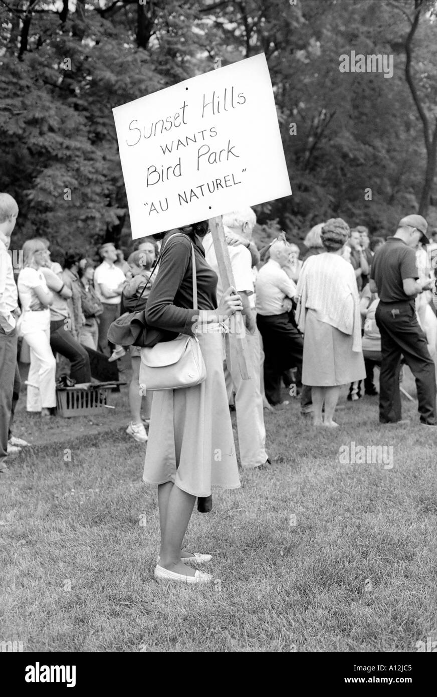 Environmental protest activists Black and White Stock Photos & Images ...