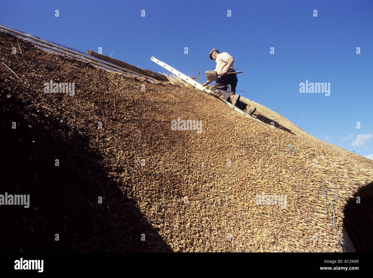 Ladder roof hook hi-res stock photography and images - Alamy