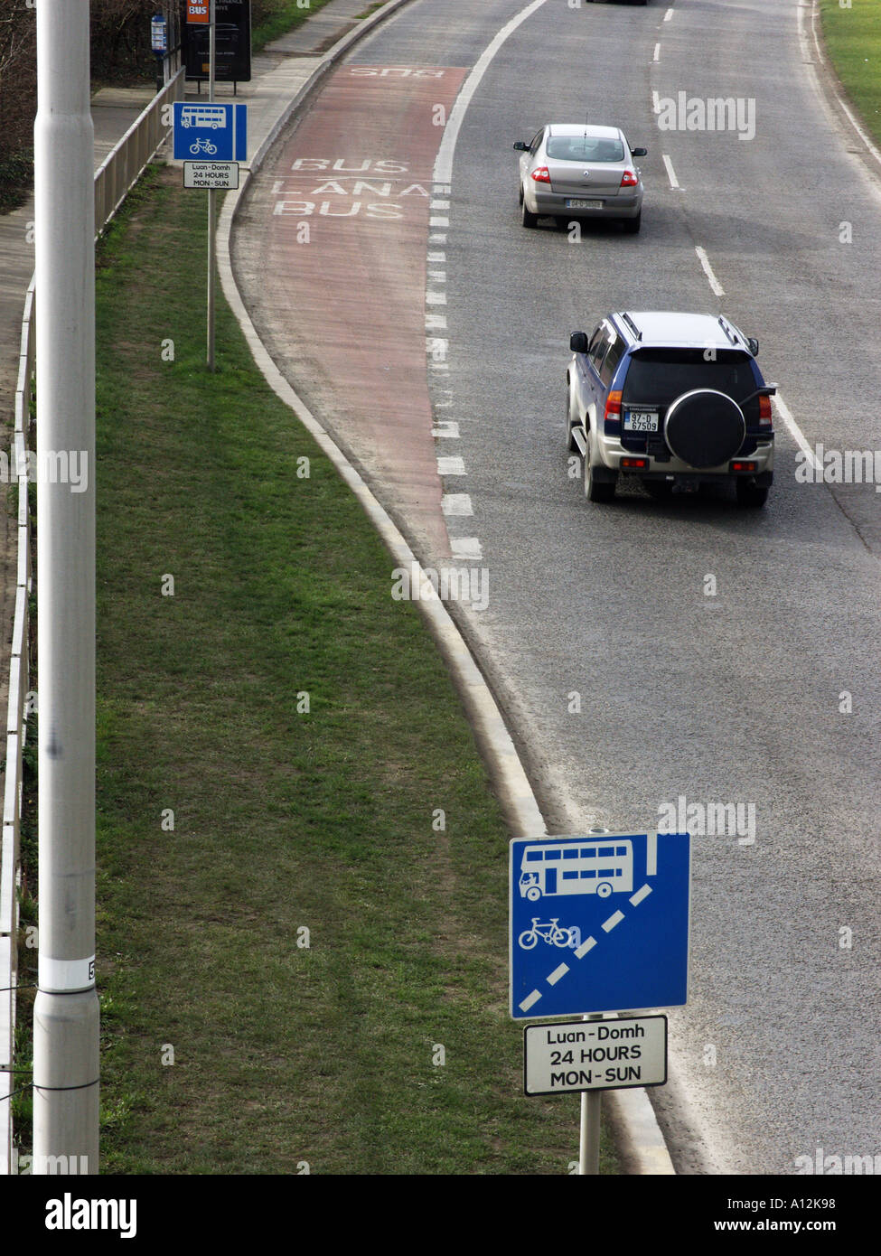 Bus Lane Ireland High Resolution Stock Photography and Images - Alamy