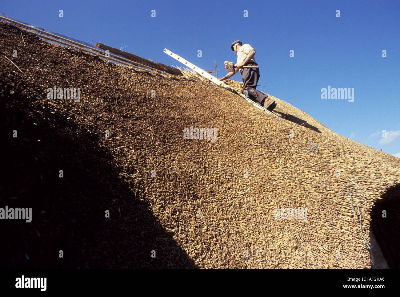 Ladder roof hook hi-res stock photography and images - Alamy