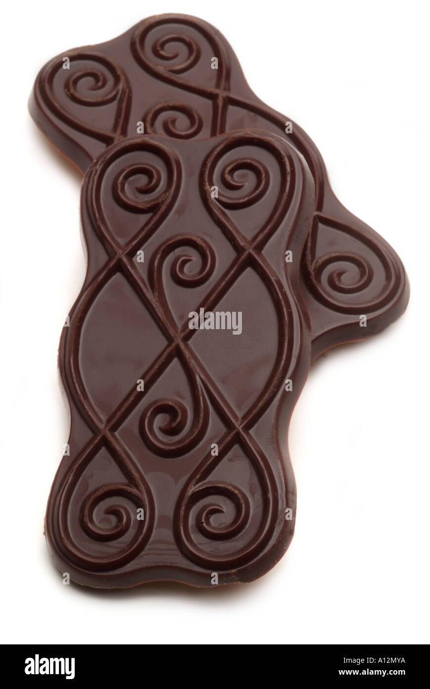 White pattern in dark Cut Out Stock Images & Pictures - Alamy