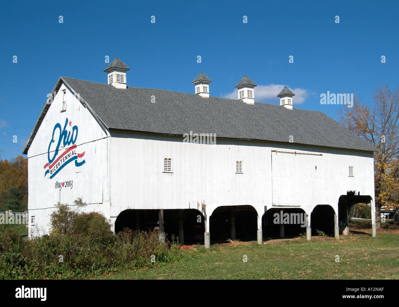 Ohio bicentennial barns hi-res stock photography and images - Alamy