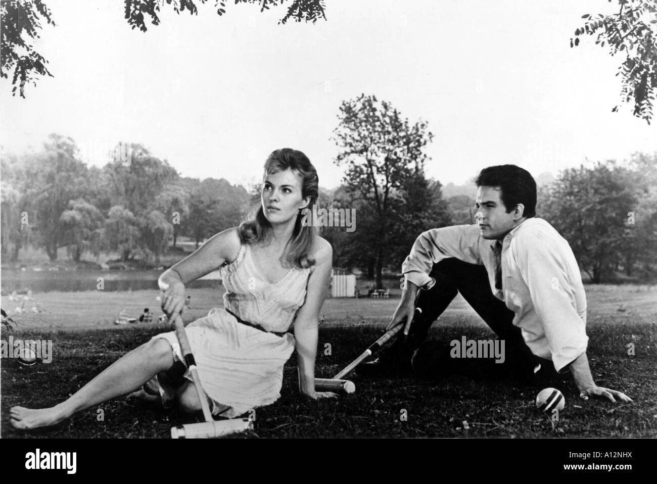 Lilith Year 1964 Director Robert Rosen Jean Seberg Warren Beatty Stock ...