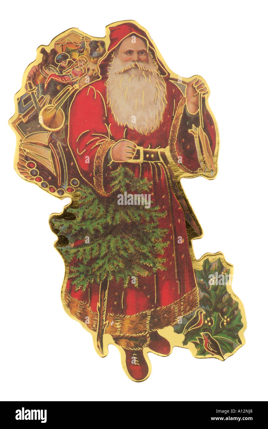 Victorian father christmas hi-res stock photography and images - Alamy