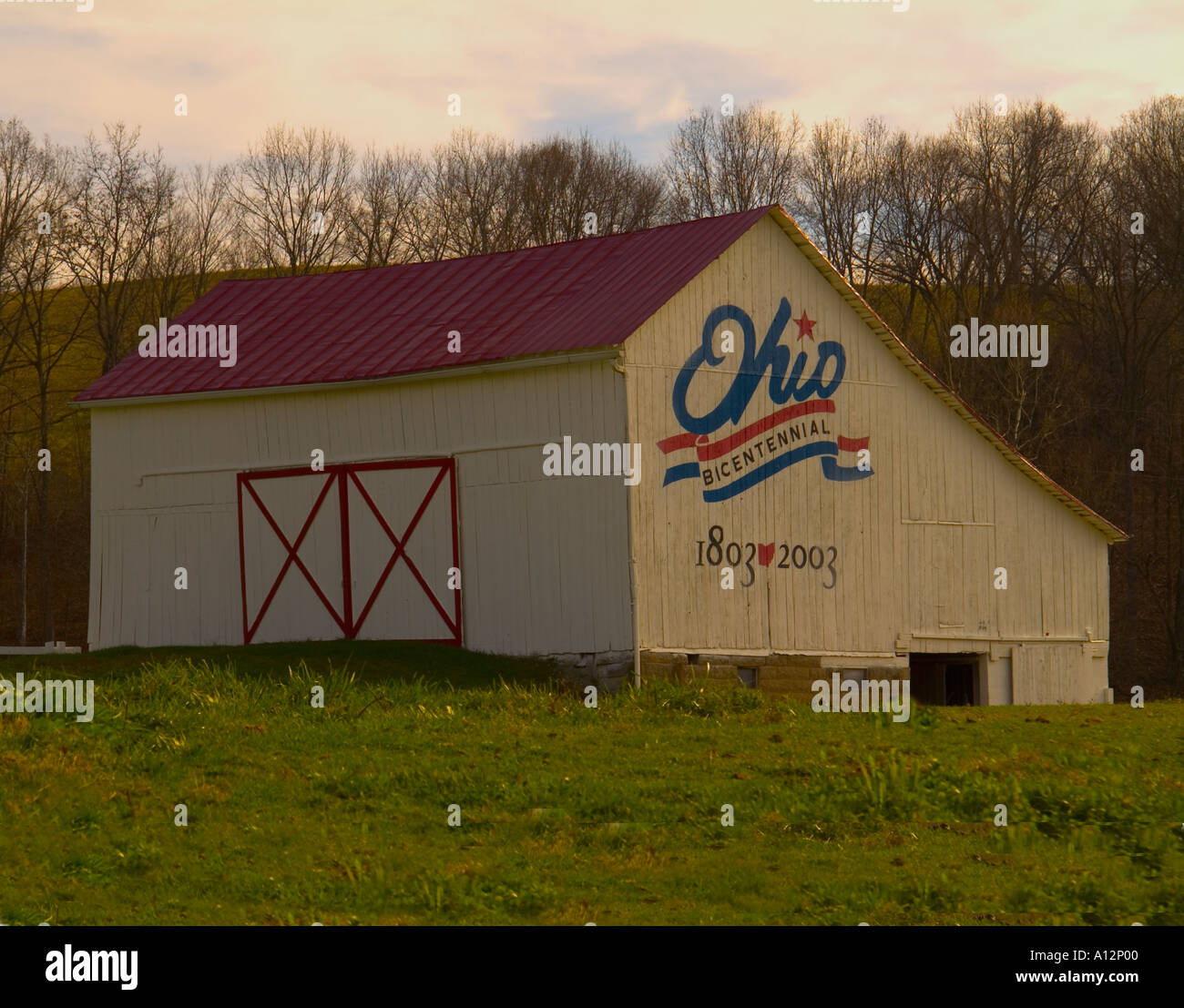 Ohio bicentennial barns hi-res stock photography and images - Alamy