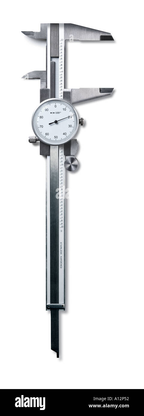 Dial caliper Cut Out Stock Images & Pictures - Alamy