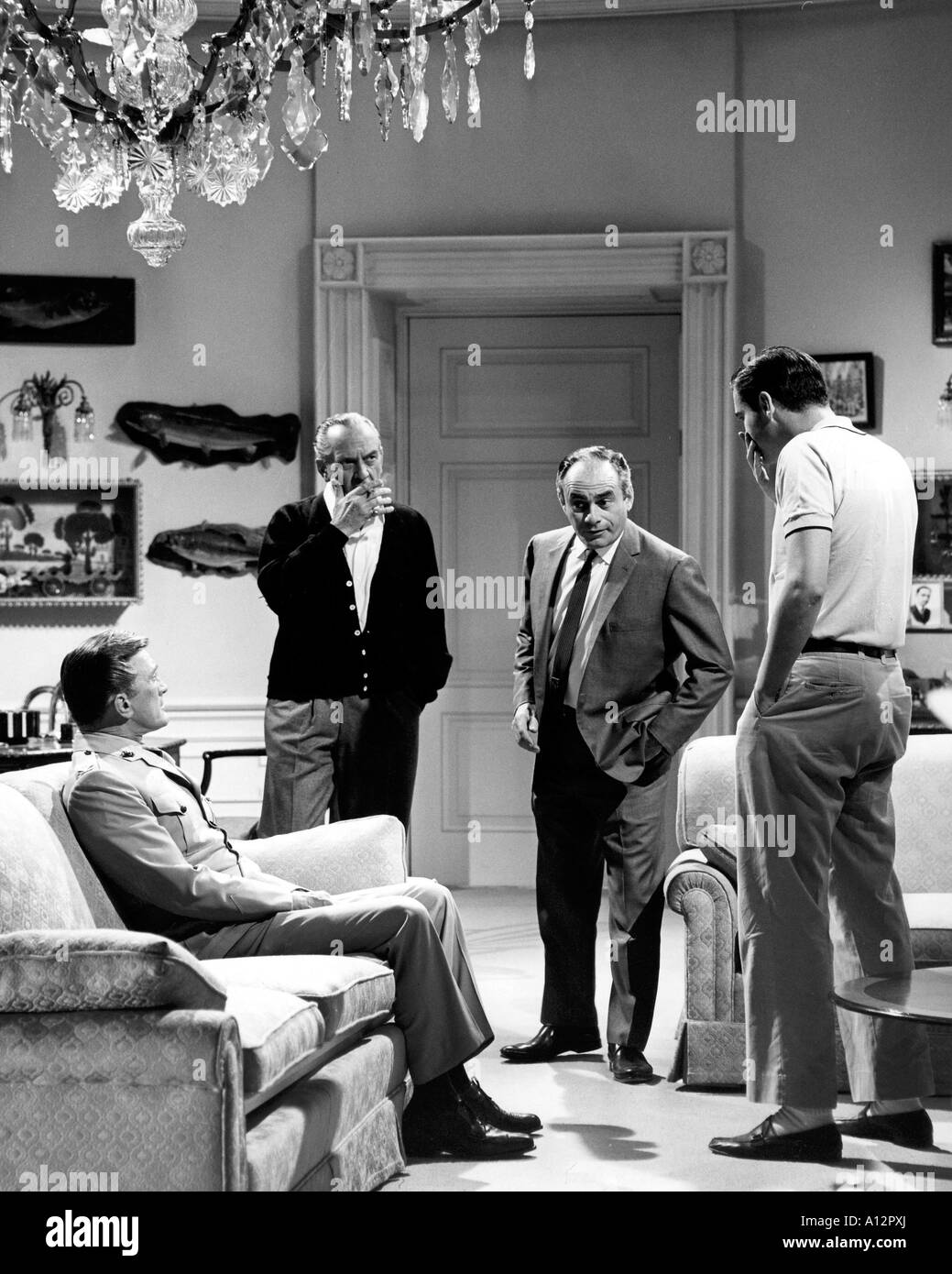 Seven Days In May Year 1964 Director John Frankenheimer Fredric March Kirk Douglas Martin Balsam ...