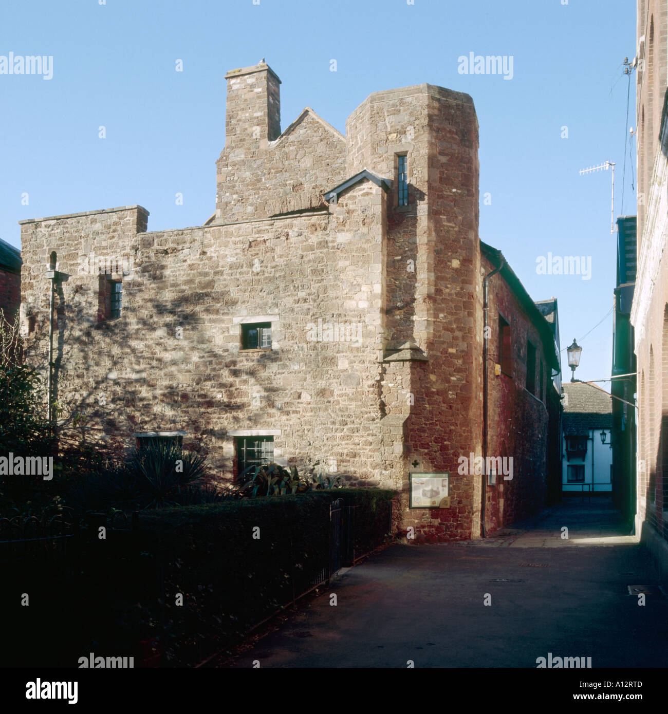 St Nicholas Benedictine Priory Exeter Devon England Stock Photo - Alamy