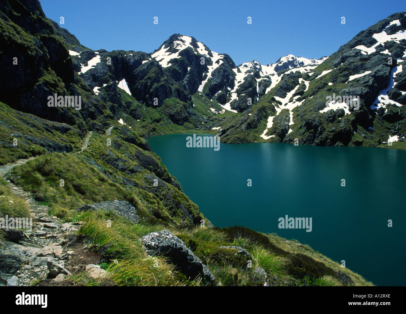 Lake Harris, New Zealand Stock Photo - Alamy