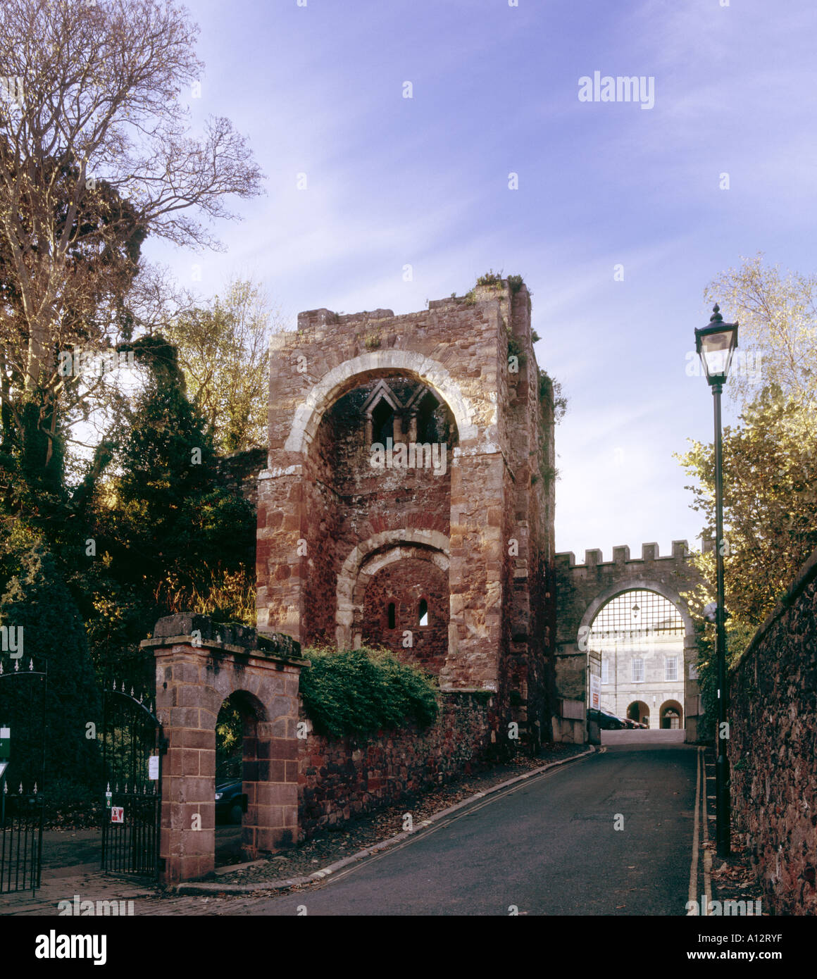Devon road castle hi-res stock photography and images - Alamy