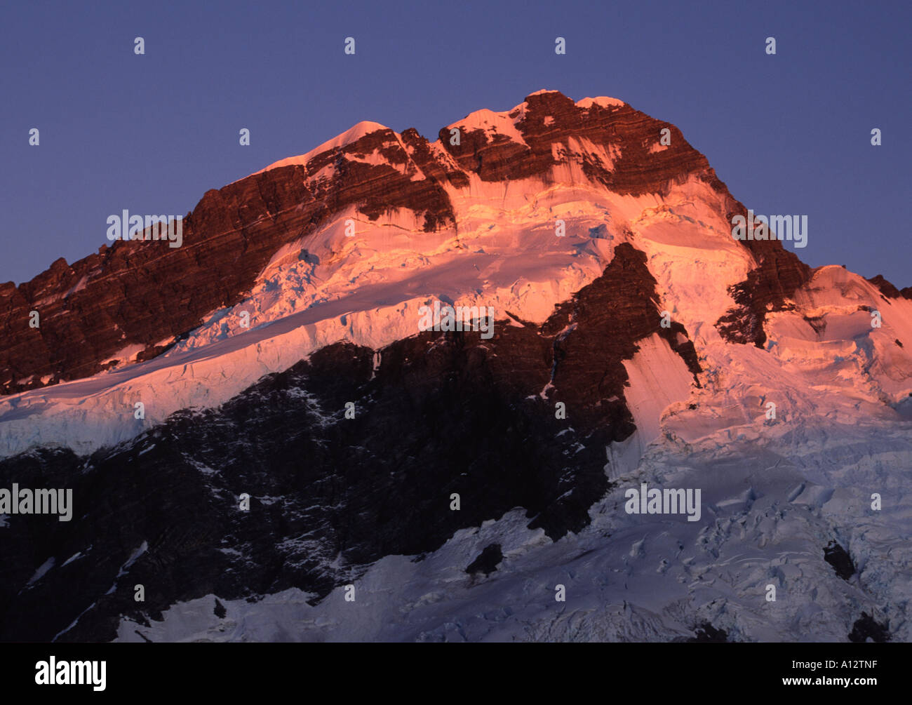 Mount Sefton, New Zealand Stock Photo - Alamy