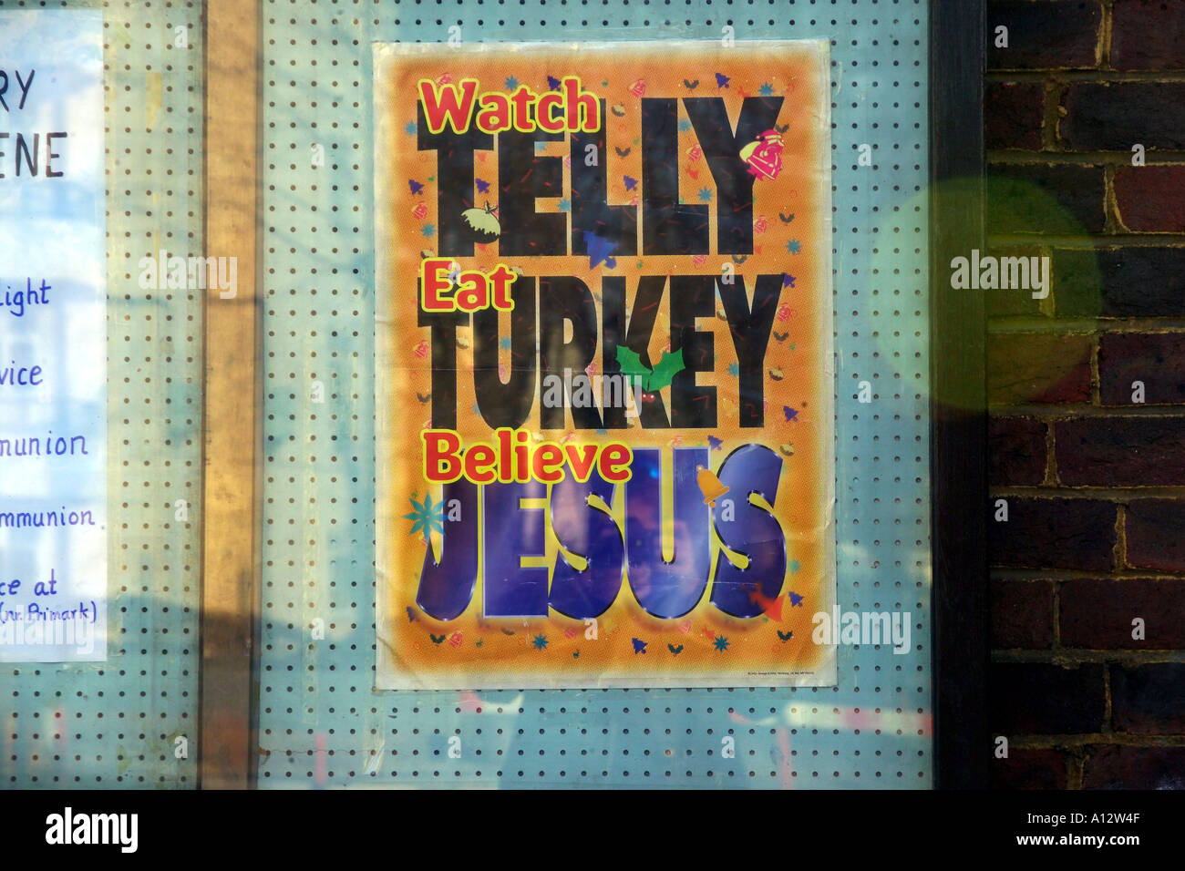 Follow jesus sign hi-res stock photography and images - Alamy