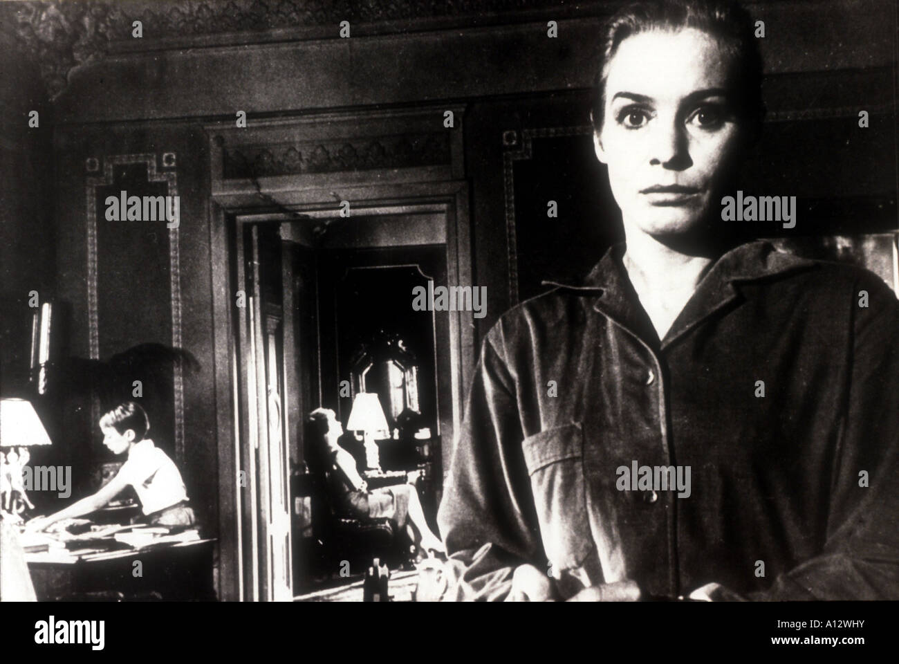 Tystnaden Year 1963 Director Ingmar Bergman Ingrid Thulin Stock Photo ...