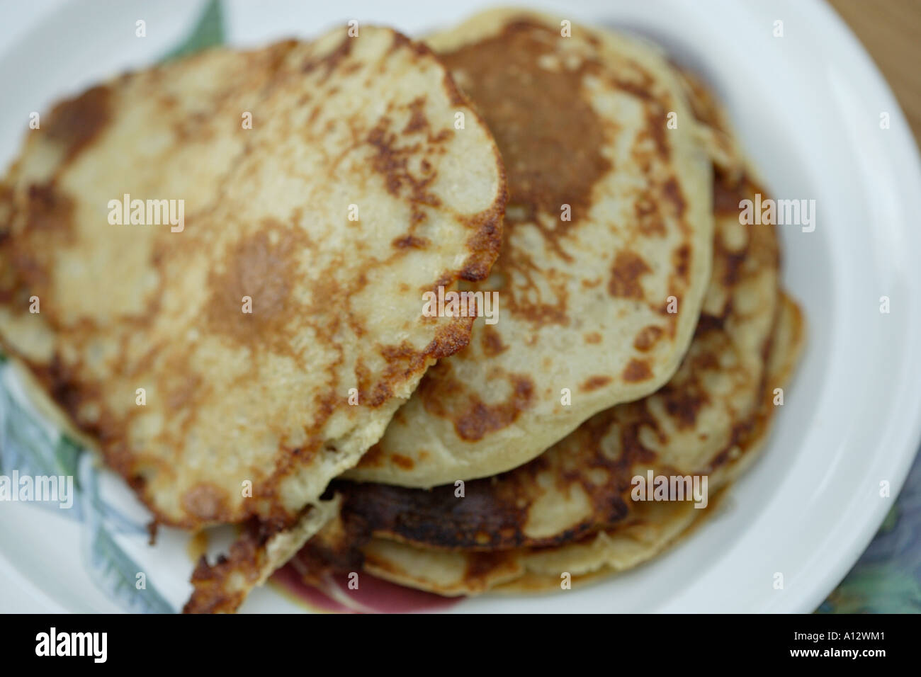 Pancakes ready for eating Stock Photo - Alamy