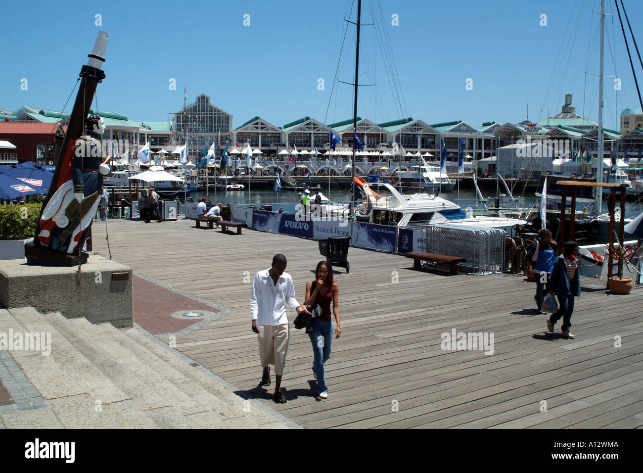 Victoria and Alfred Waterfront complex Cape Town South Africa RSA Stock ...