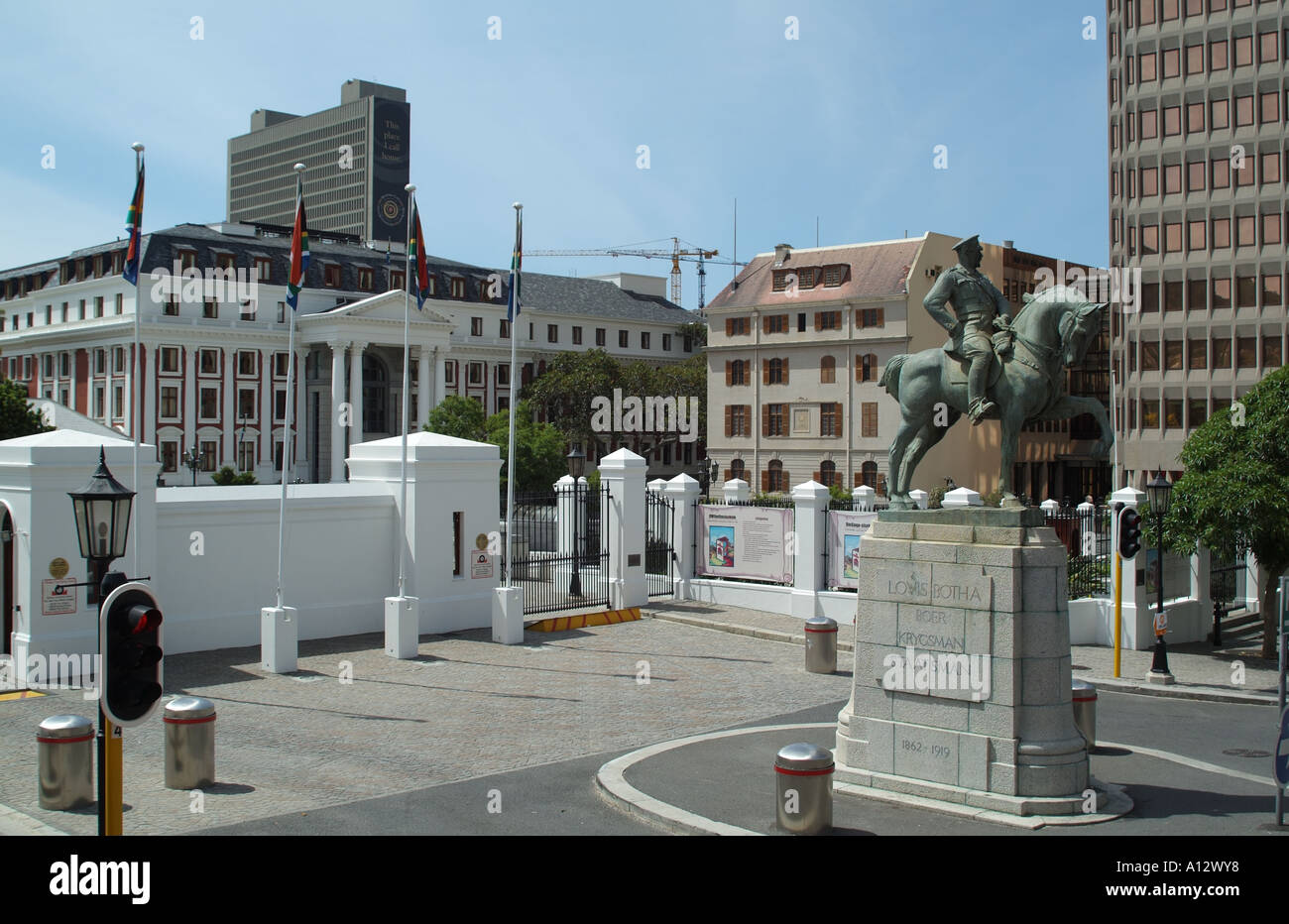 Houses of Parliament building Government Avenue Cape Town South Africa ...