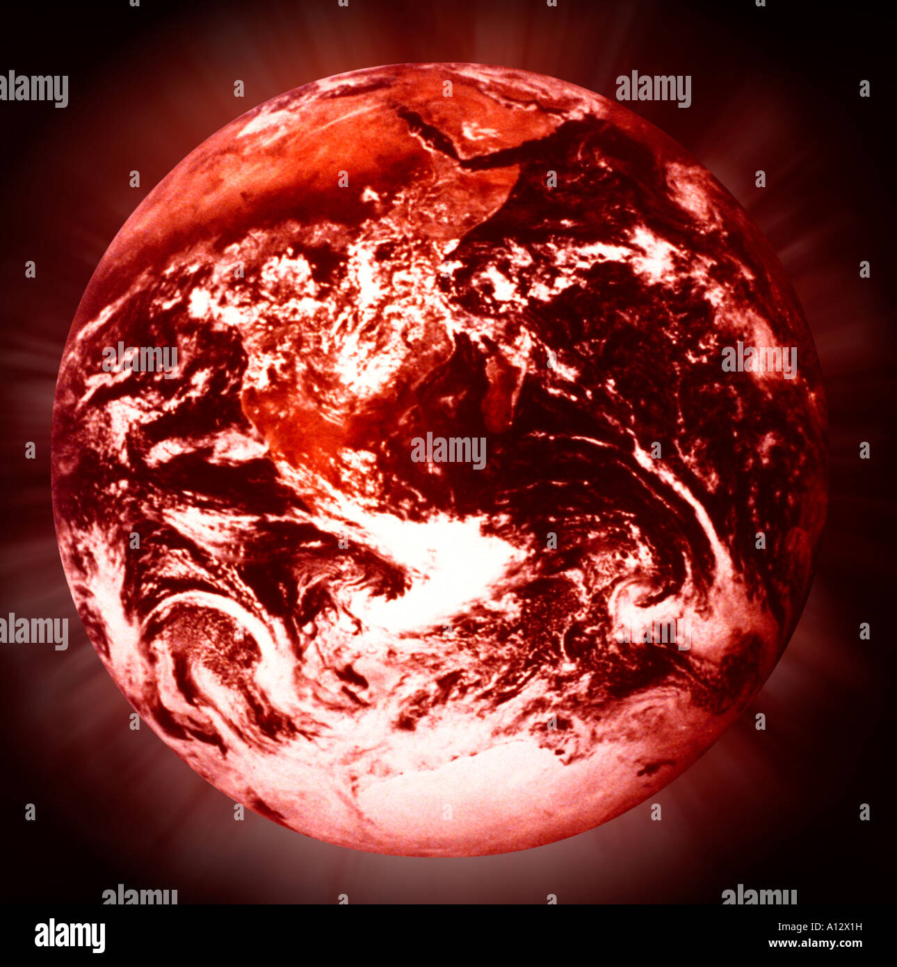 Earth The Hot Planet Stock Photo - Alamy
