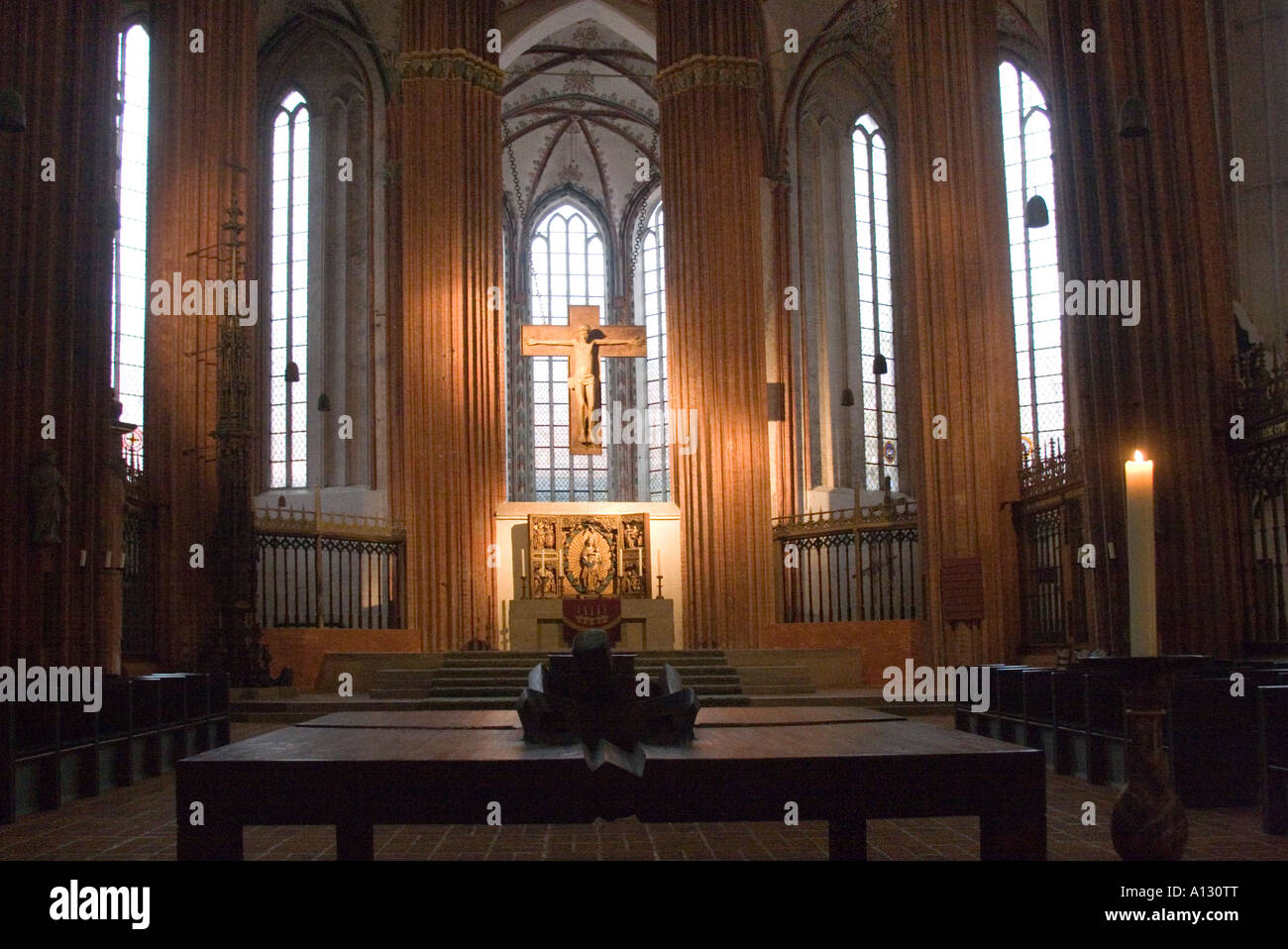 St marien lubeck hi-res stock photography and images - Alamy