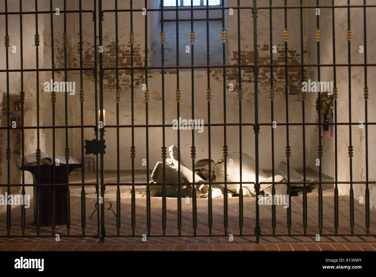 St Marien Zu Lubeck. Sy Mary's Church. Damaged in British air raid in ...