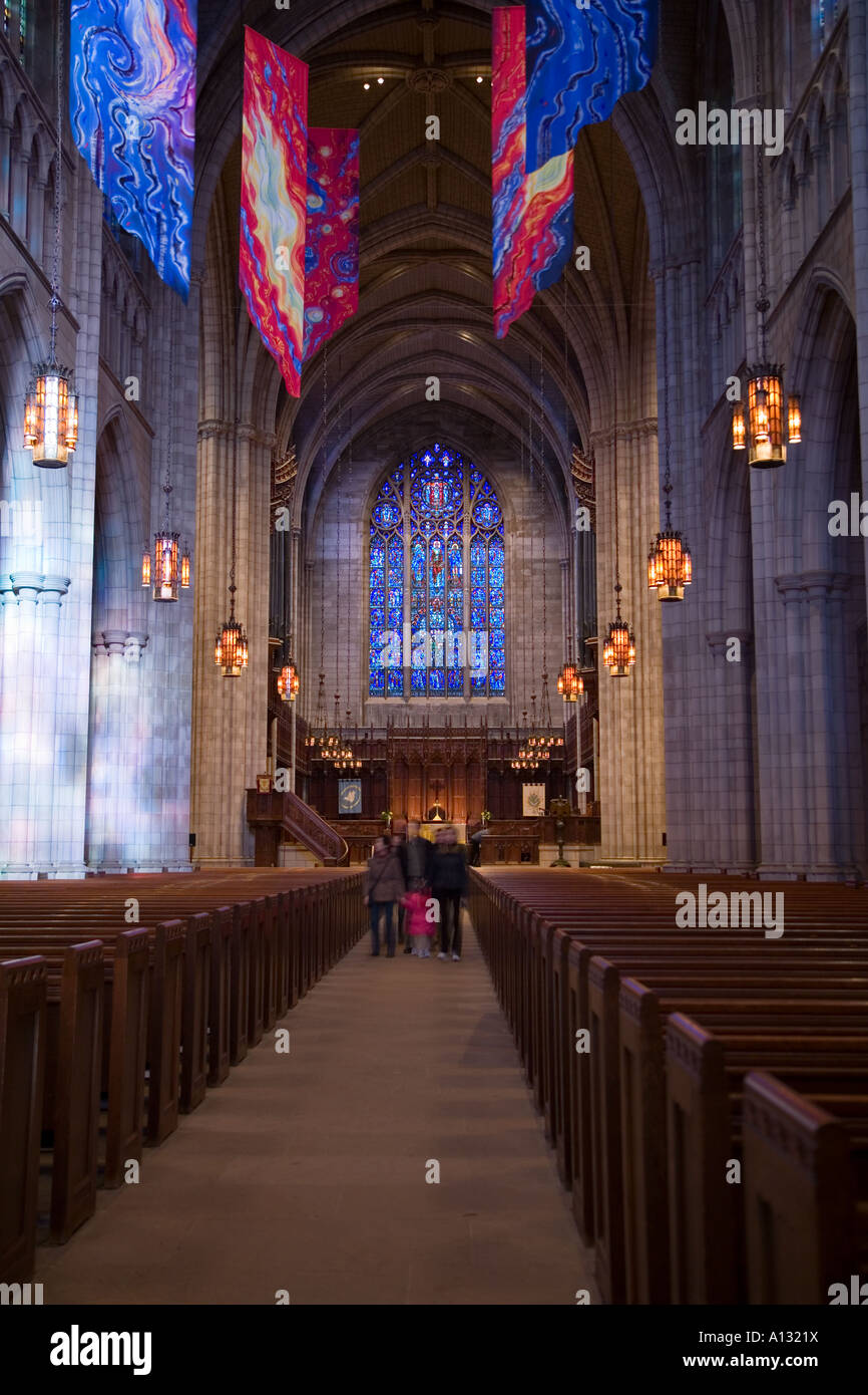 Princeton University Chapel Interior Stock Photo - Alamy