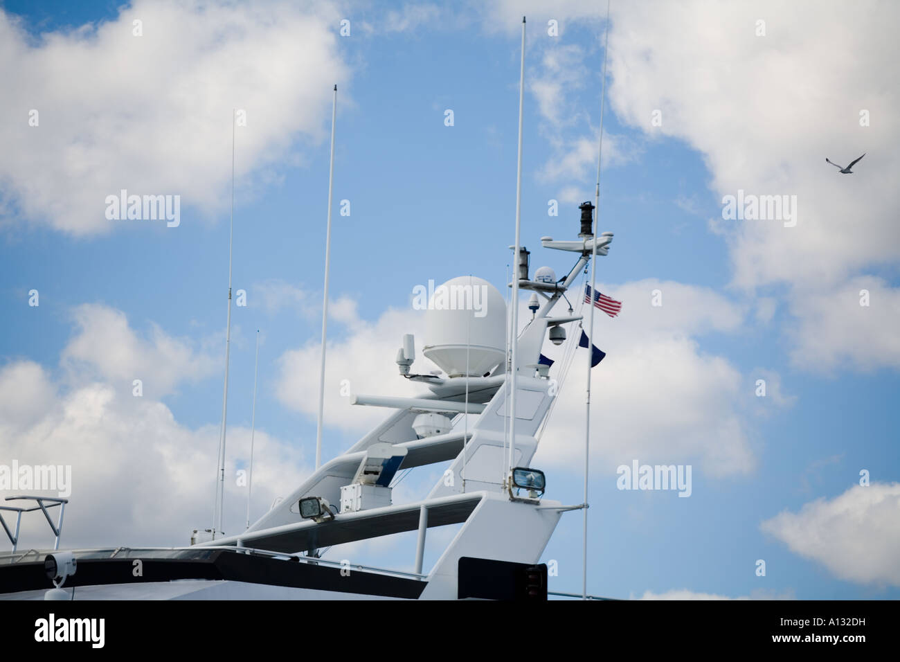 Navigation and Communication Equipment on Ship Stock Photo - Alamy