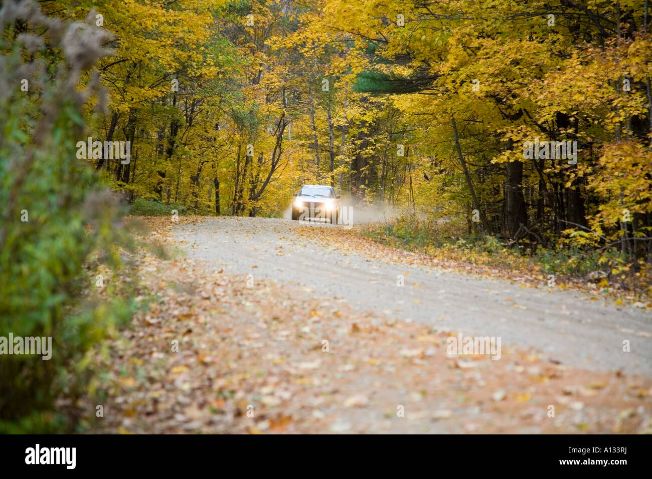 Dirt Road Rally Racing Stock Photo - Alamy