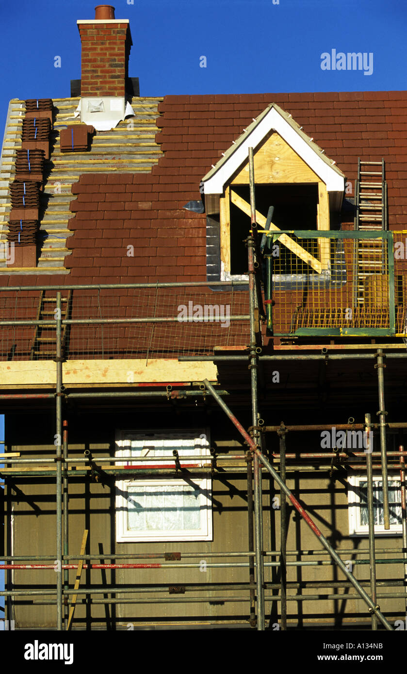 Houses under construction, Ipswich, Suffolk, UK Stock Photo - Alamy
