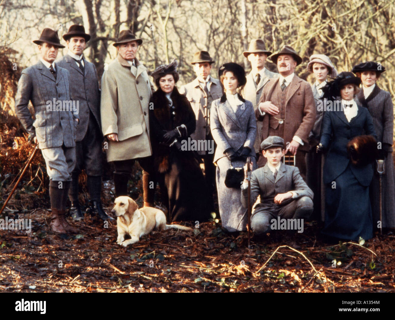 The shooting party 1984 Alan Bridges James Mason Dorothy Tutin Stock ...